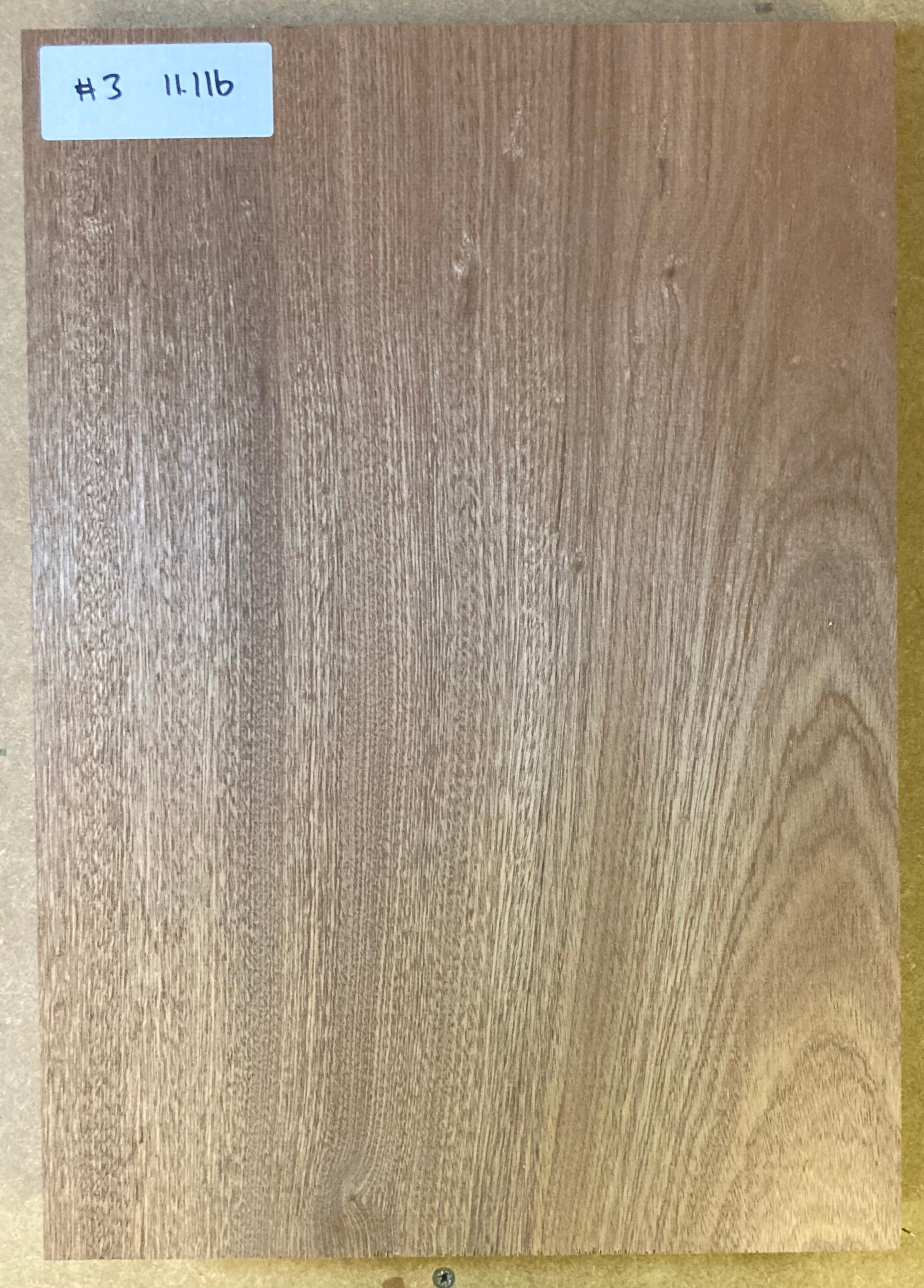 Sapele Body Blank - 1 Piece #3 – Crater Guitar Supplies