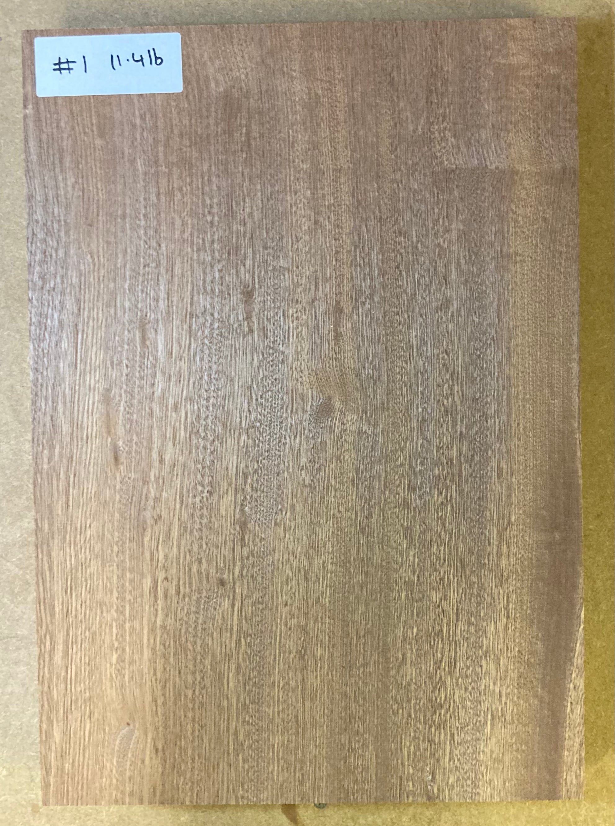 Sapele Body Blank - 1 Piece #1 – Crater Guitar Supplies