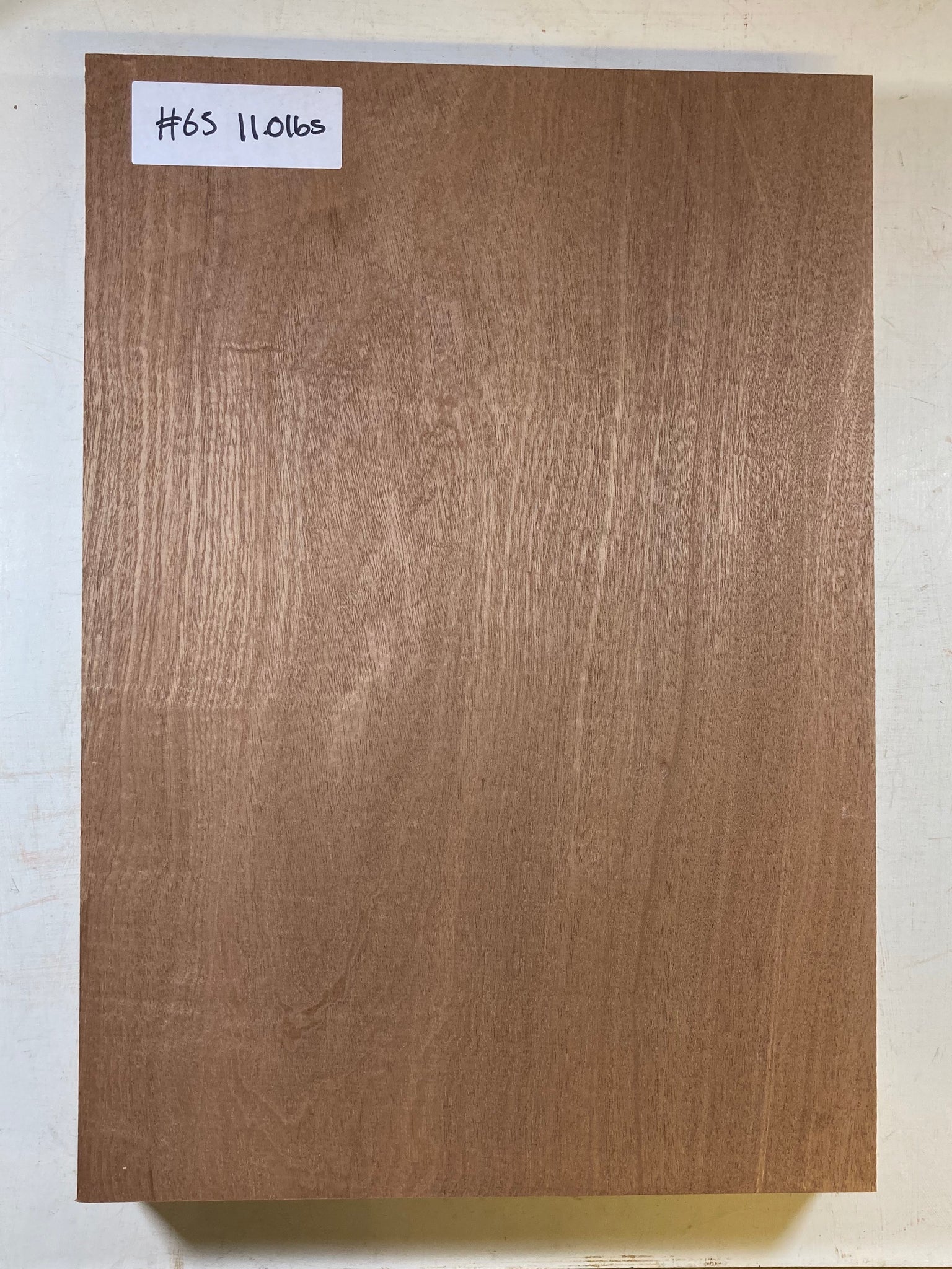 Sapele Body Blank - 1 Piece #65 – Crater Guitar Supplies